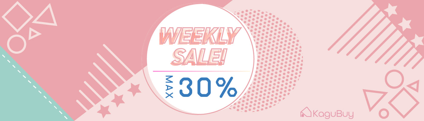 WEEKLY SALE 最大30％off／毎週対象商品更新！